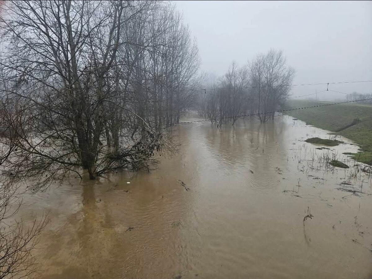 Râuri umflate în zona Motru